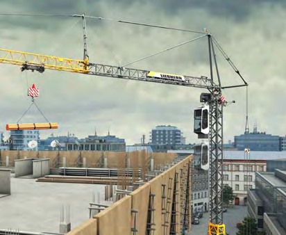 Liebherr MK140 5.1 Mobile Tower Crane - Lester Cladding Ltd